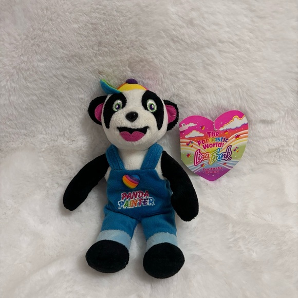 Lisa Frank | Toys | Lisa Frank Panda Painter Vintage 998 Bean Plush New ...